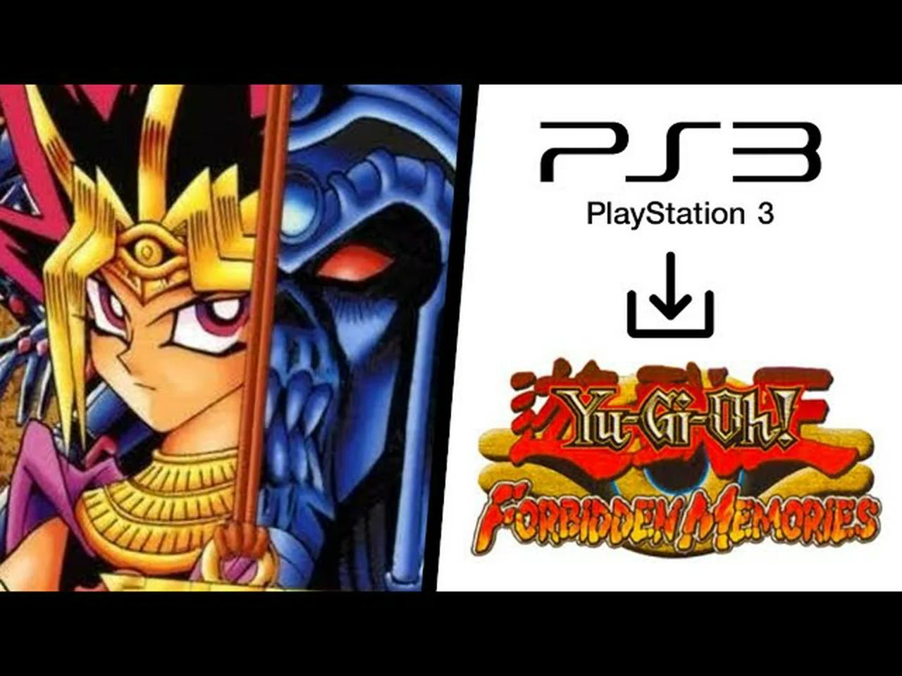 YU-GI-OH! FORBIDDEN MEMORIES - PS3 PT-BR
