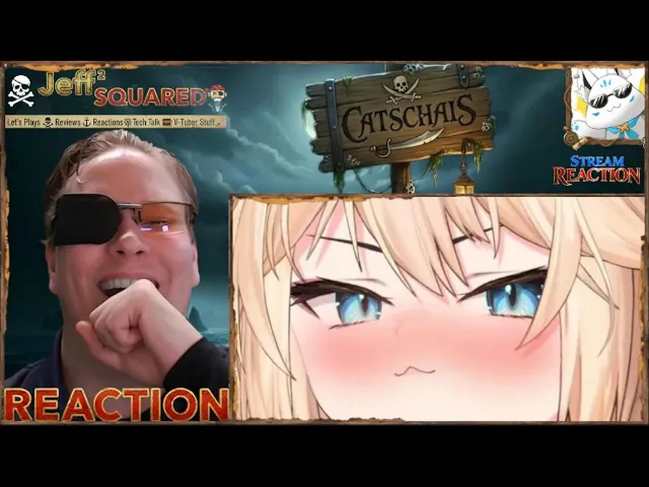 12 minutes of SILLY vtuber moments︱REACTION (Catschais)