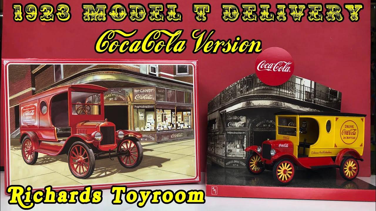 Plastic Model Kit Review and Build: 1923 Ford Model T Delivery, Coca ...