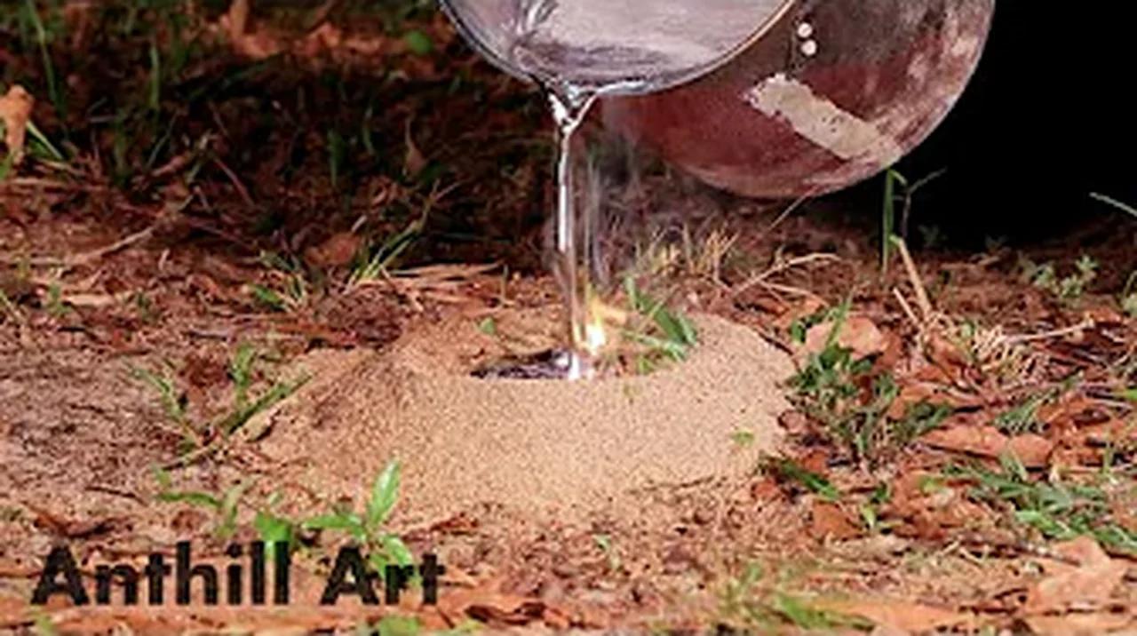 Casting a Fungus Farming Ant Colony with Molten Aluminum (Cast #107)