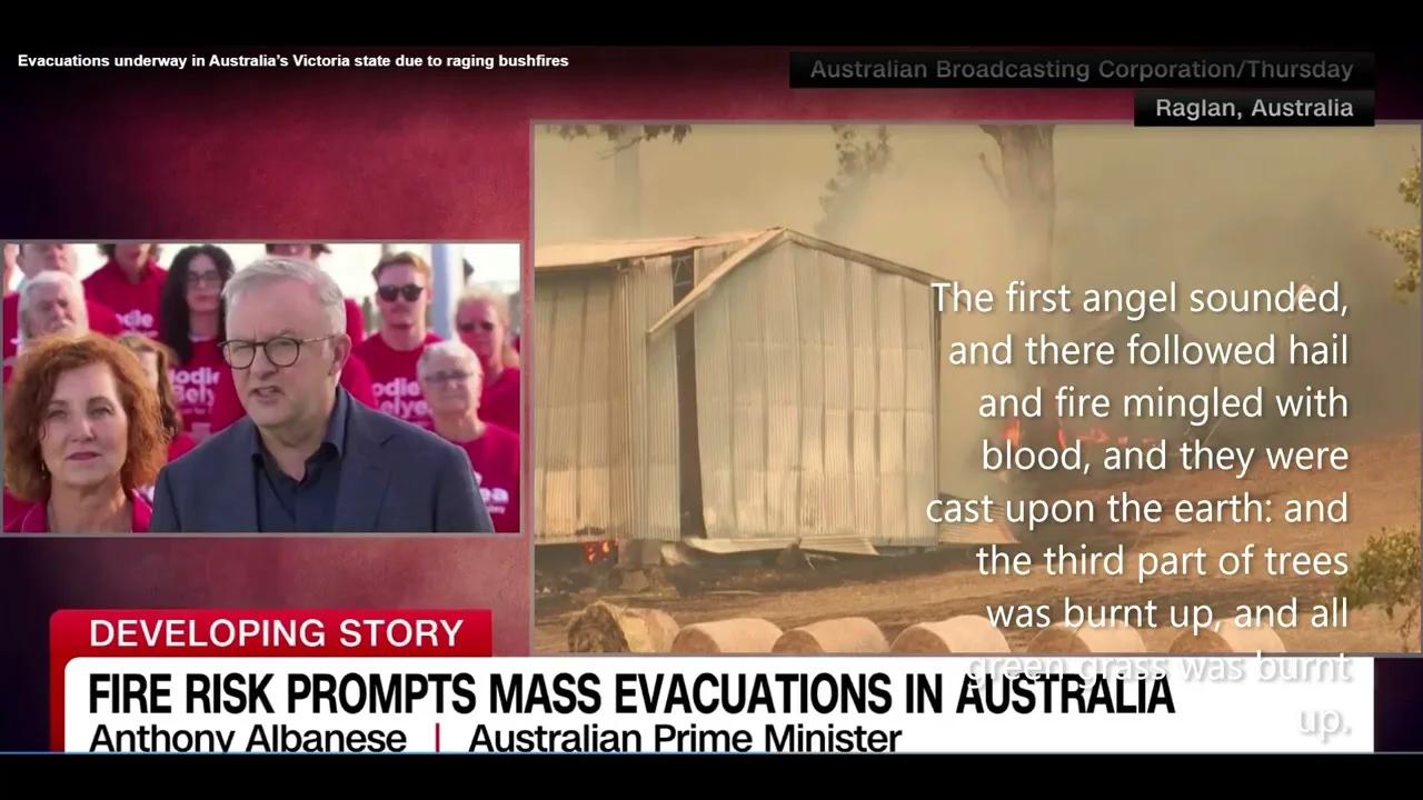 Countdown to Rapture: The first angel has sounded the first trumpet