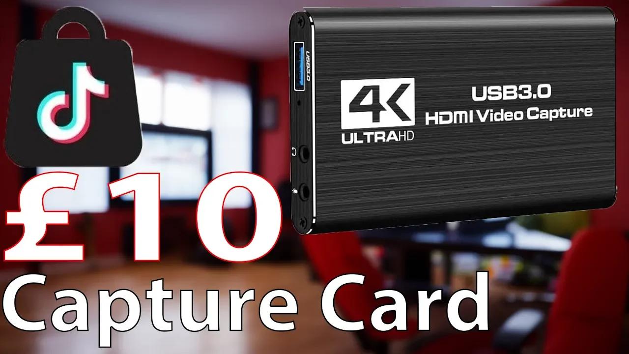 The £10 Tiktok Capture Card: Does it worth it?