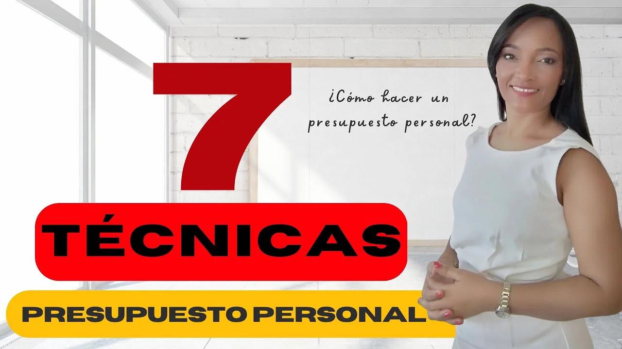 Cómo hacer un PRESUPUESTO personal fácilmente y AHORRAR DINERO en 7 ...