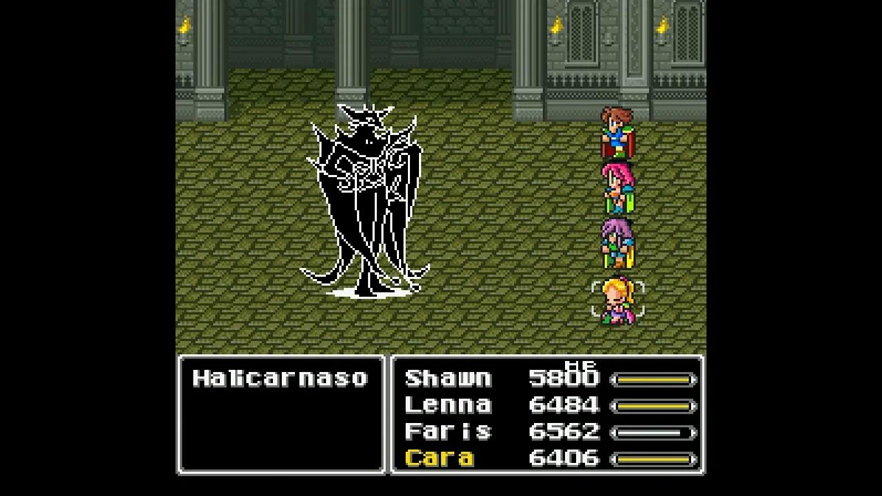 Final Fantasy V (SNES) - Interdimensional Rift - Halicarnassus