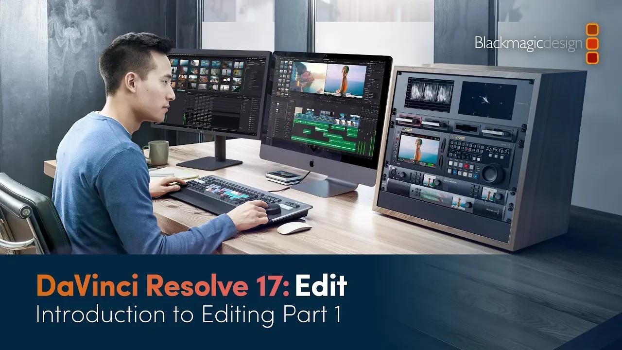 Davinci Resolve 17 Edit Training Introduction To Editing Part 1