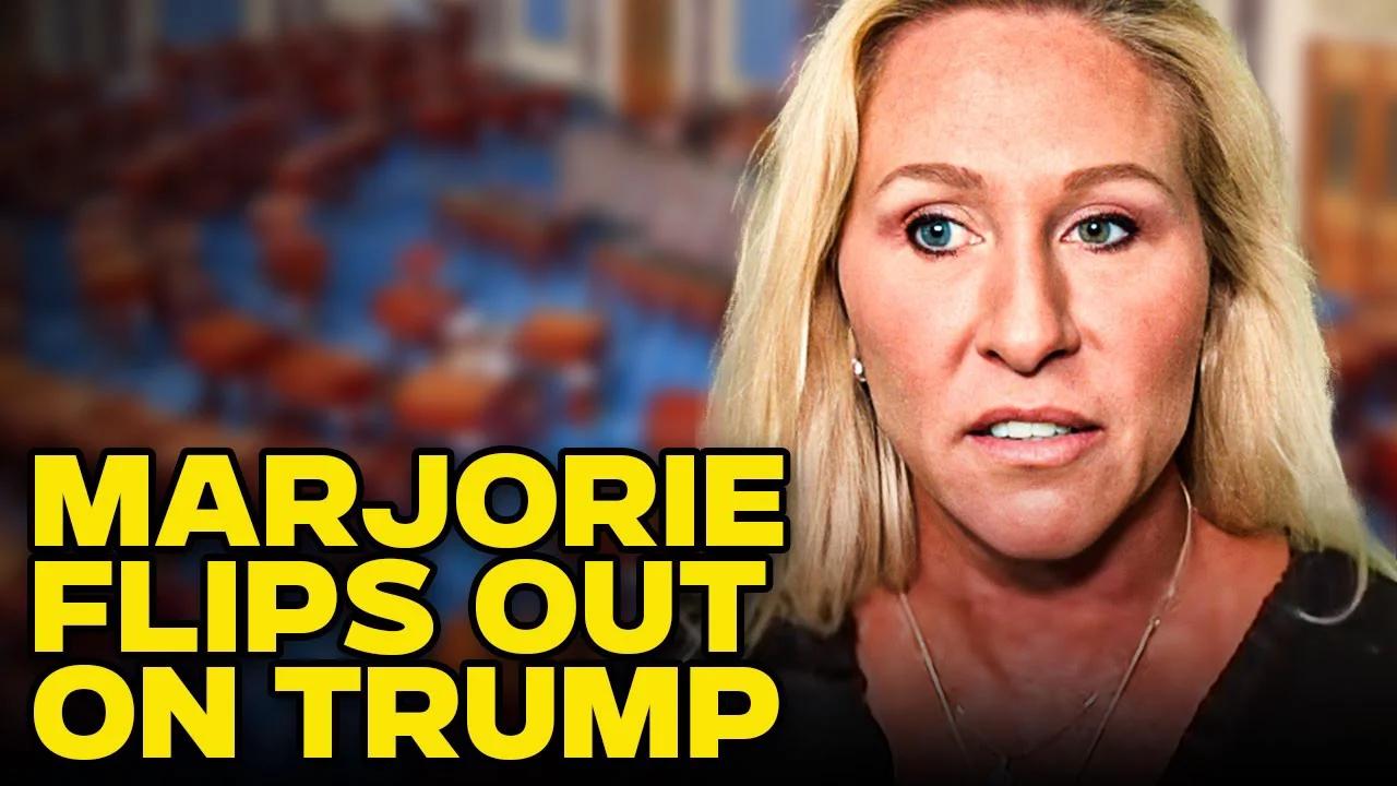 Marjorie Taylor Greene Flips Out After FINALLY Reading Bill She Already Voted For