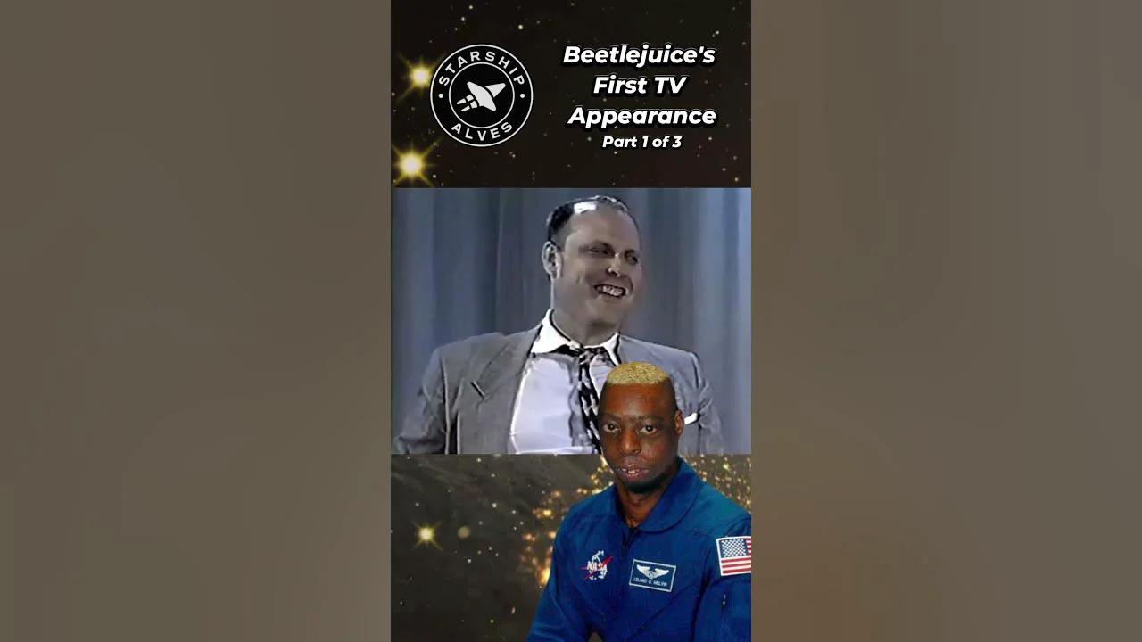 Classic Beetlejuice Interview on Cable TV - A Throwback! 1/3
