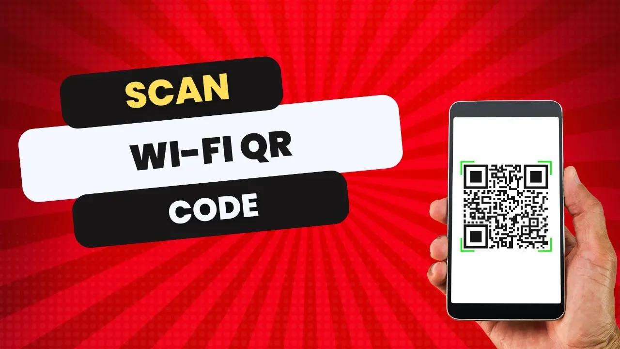 📱 How to Scan Wi-Fi QR Code on iPhone