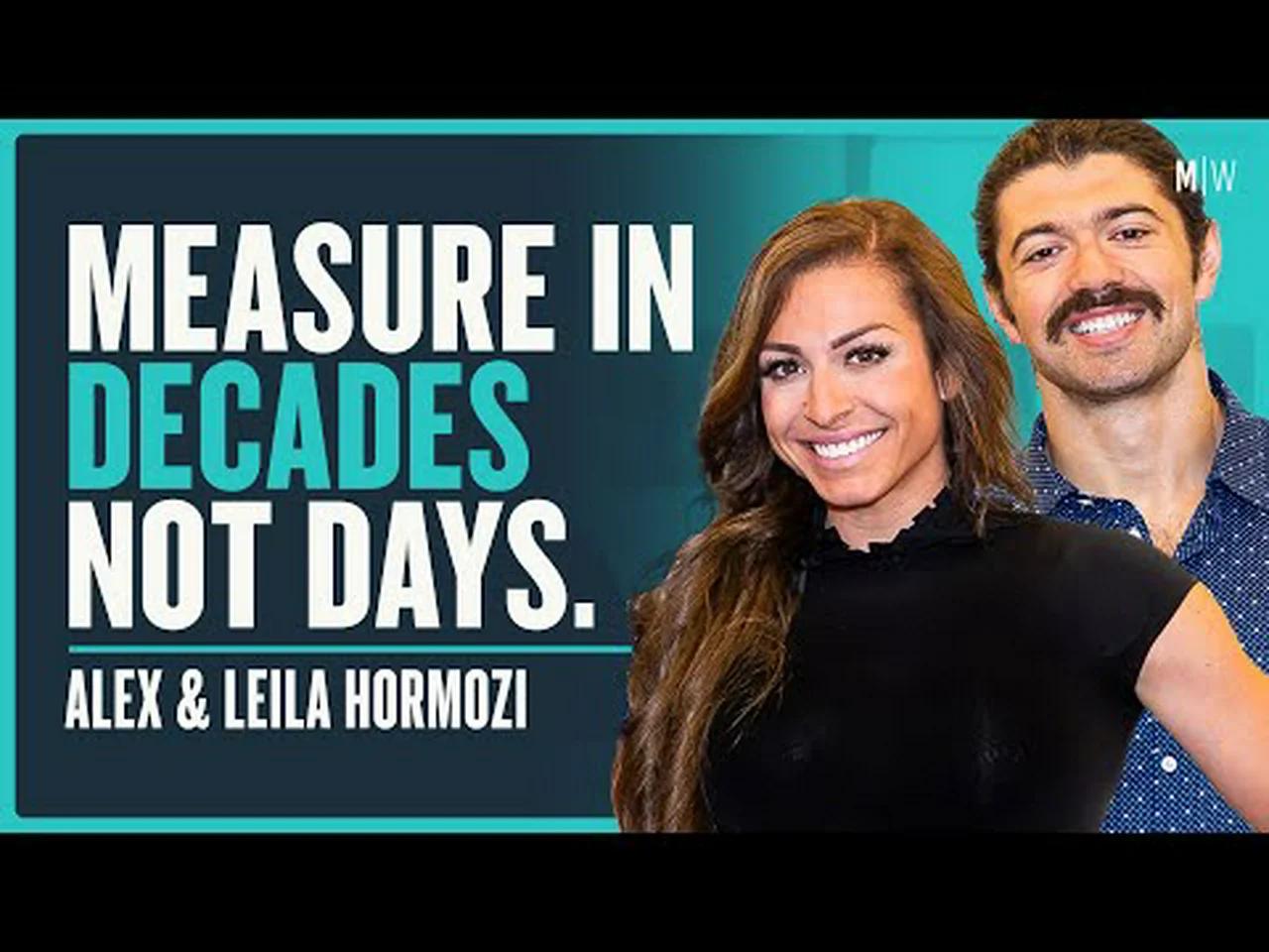 How To Build A $100m Marriage - Alex & Leila Hormozi | Modern Wisdom ...