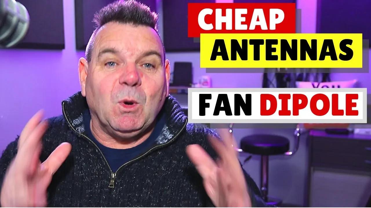 Cheap Antennas - How to Model and Build your own Fan Dipole for HF