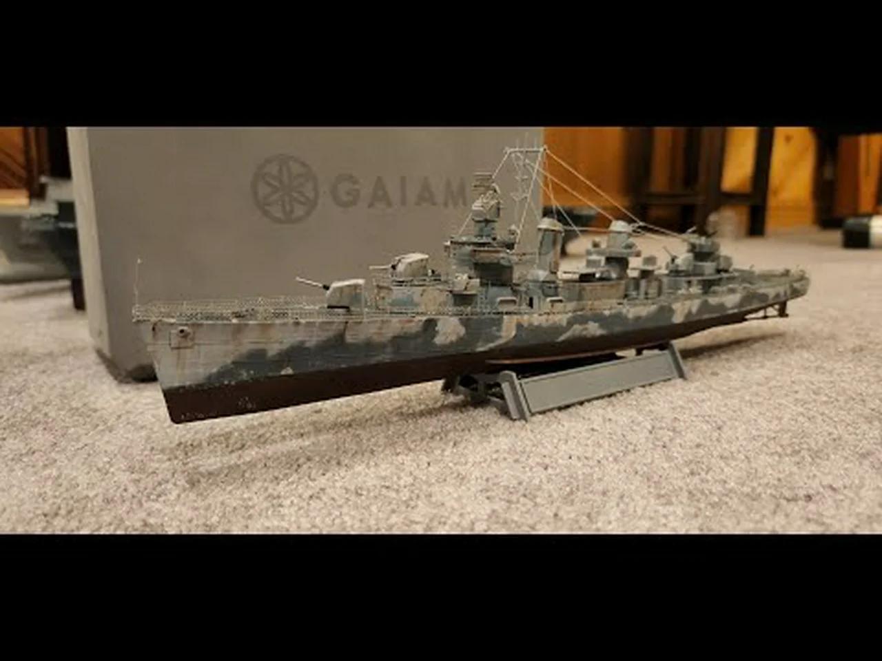 Guide to building a model ship ( 1/350 uss Fletcher Final)