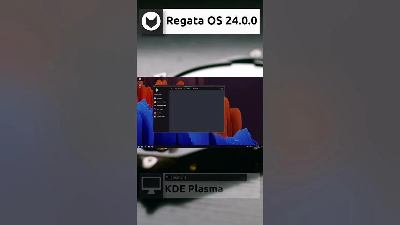 Regata OS 24 Arctic Fox Quick Overview #shorts