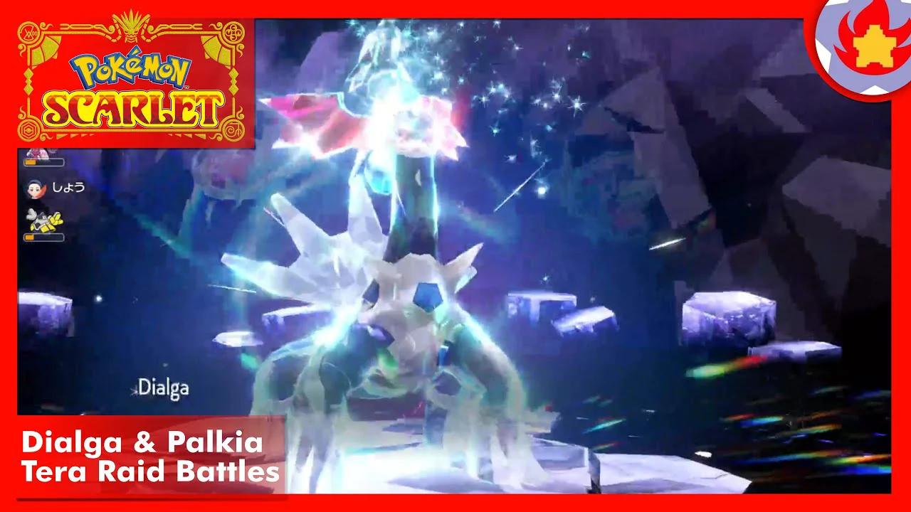 Dialga & Palkia Tera Raid Battles | Pokemon Scarlet