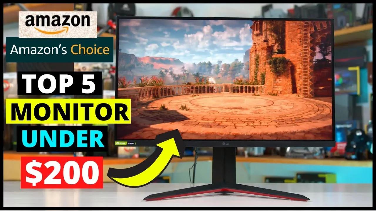 5 Best Monitor Under $200 For Gaming & Work in 2022 | 144Hz, 165Hz ...