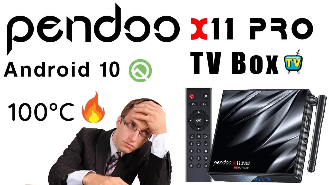 On Fire Literally!!! 🔥 Pendoo X11 Pro Android 10 TV Box