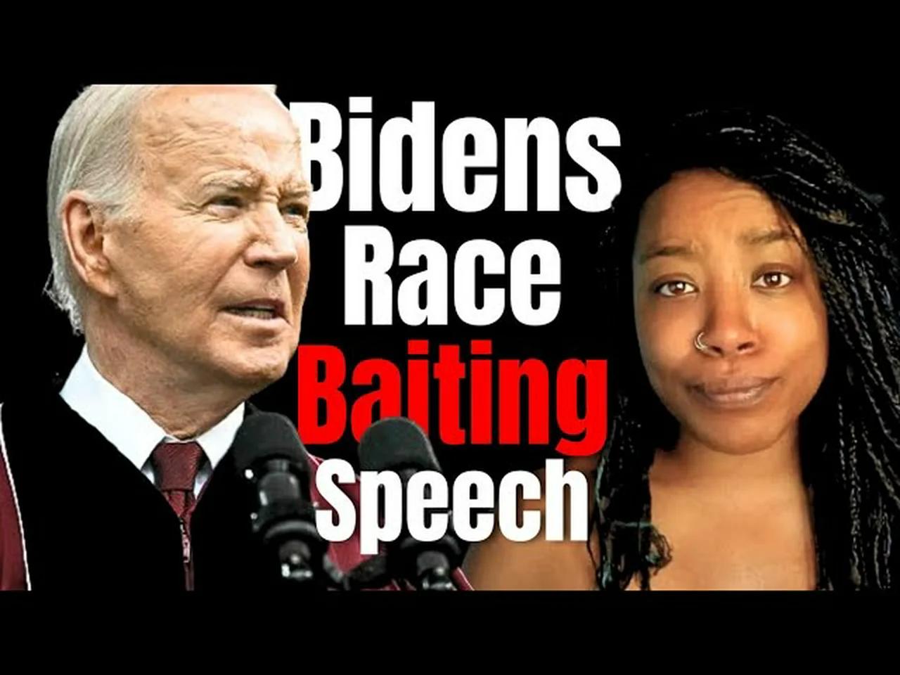 Race Baiting At Its Best - Bidens Embarrassing Morehouse College Speech