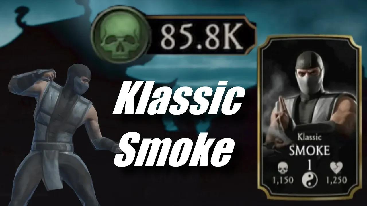 MK Mobile - KLASSIC SMOKE GAMEPLAY! - MK Mobile Soul Hack, Equipment ...