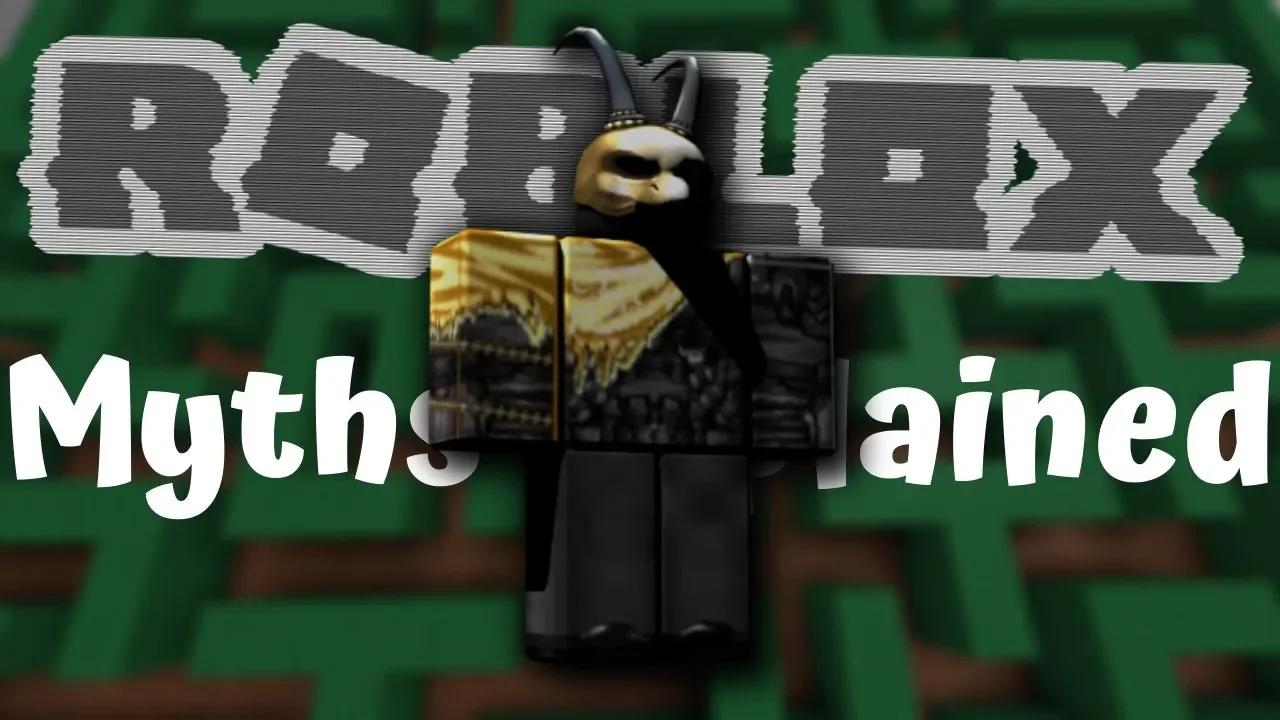 Roblox Myths Explained: Goldity | BryanCerrosRBLX