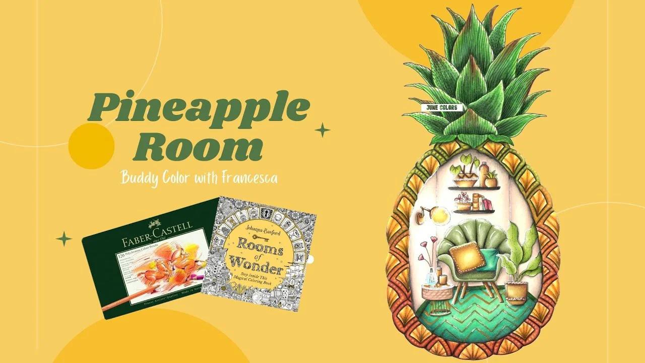 Pineapple Room 🍍 | Color Along