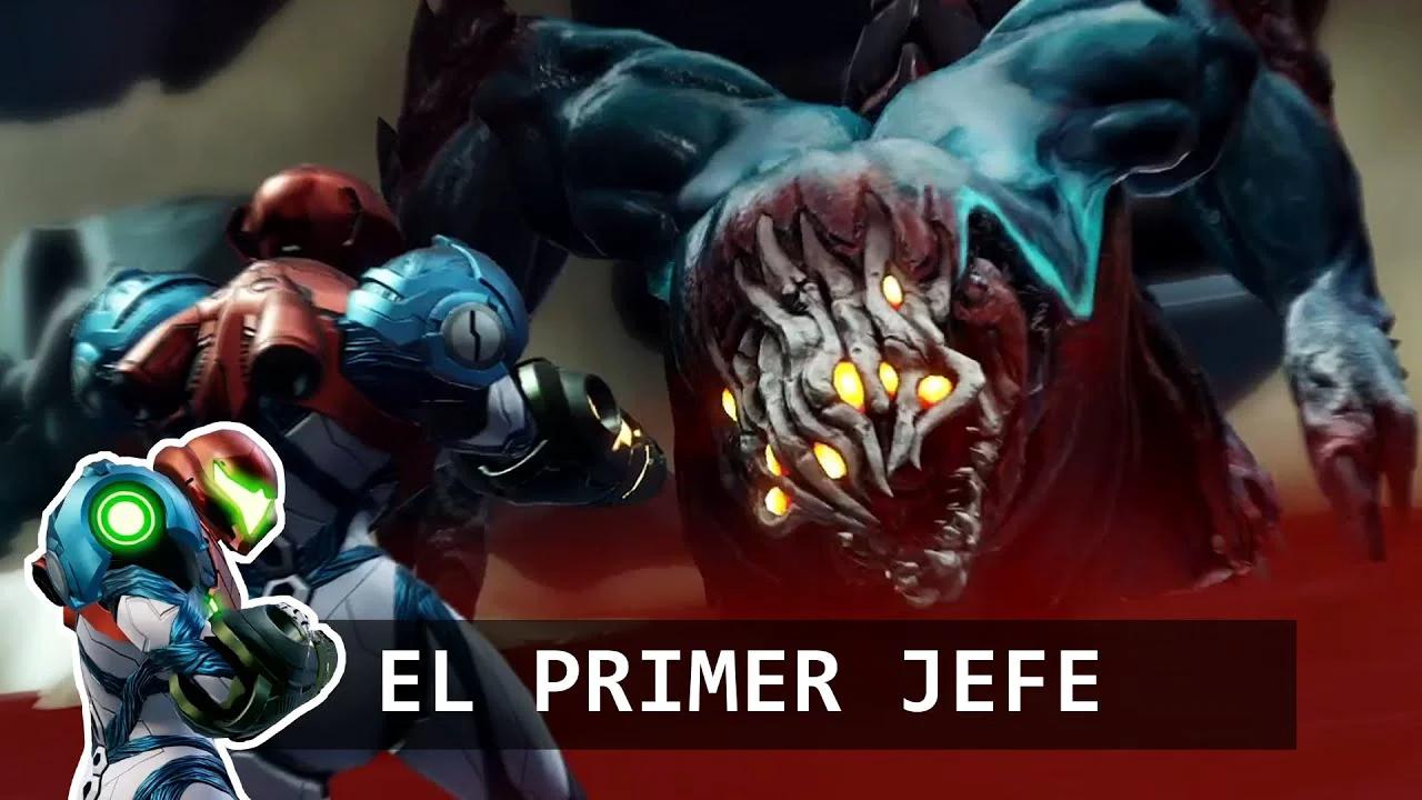 Metroid Dread, el primer jefe / Gameplay 4
