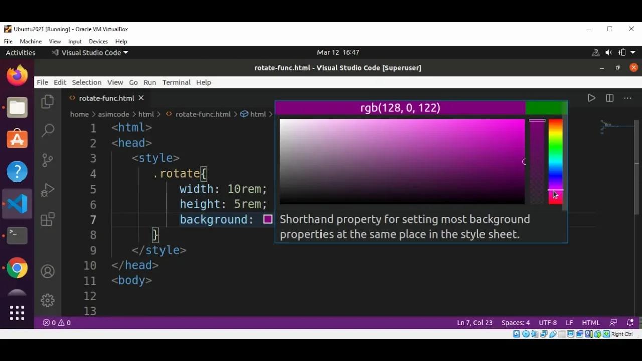 Rotate CSS function Cascading Style Sheets
