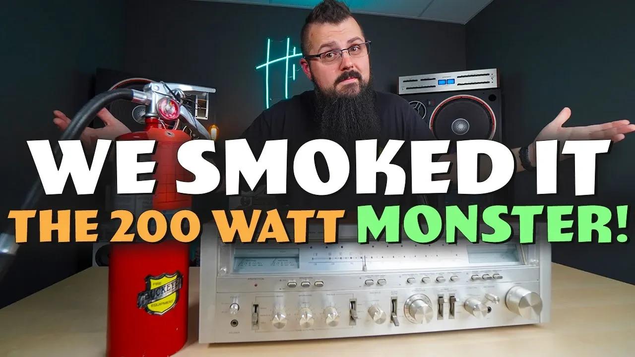 200 Watt MONSTER Receiver - Hitachi SR-2004
