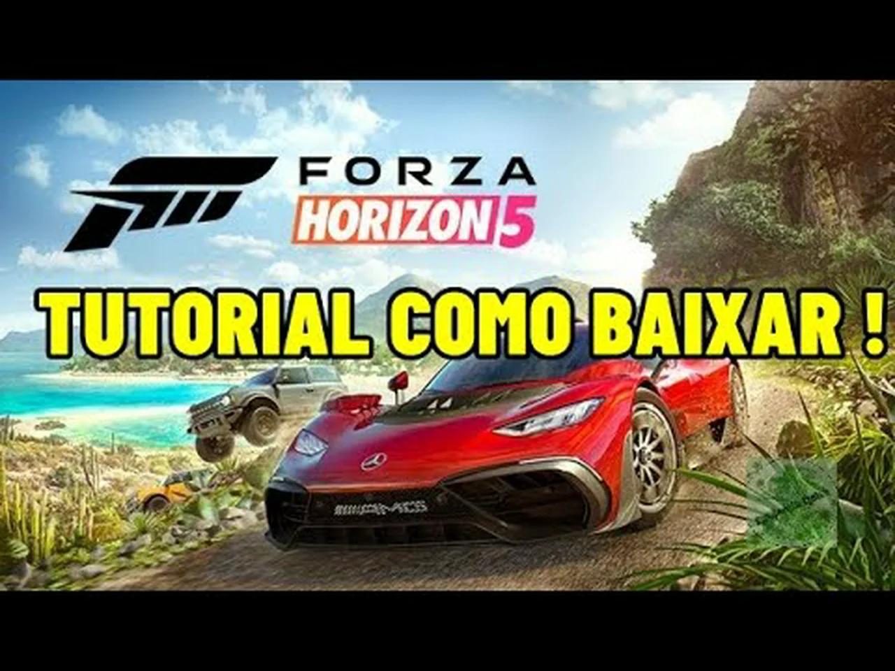 Forza horizon 5 - tutorial como baixar 2023