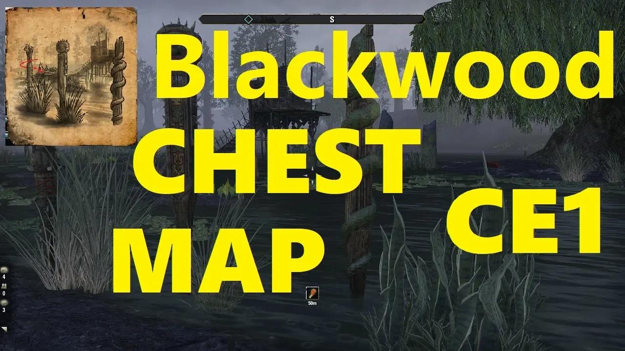 ESO Blackwood CE 1 Treasure Map Location! - (Guide) Elder Scrolls Online
