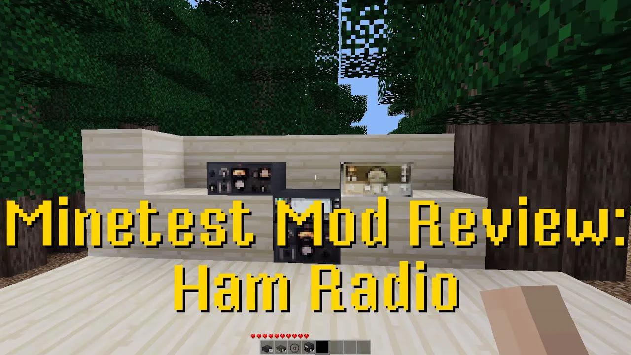 Minetest Mod Review Ham Radio