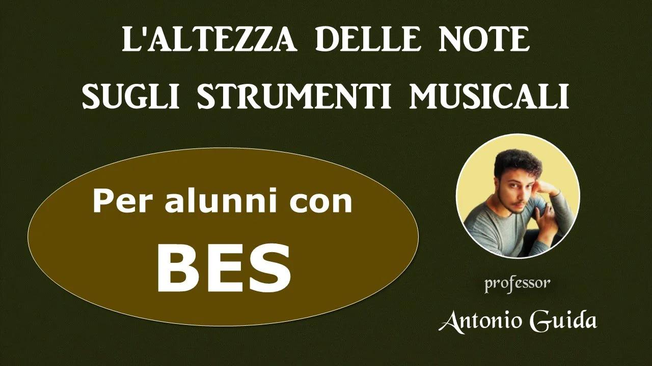 L'altezza delle note sugli strumenti musicali (Lezione per alunni con ...
