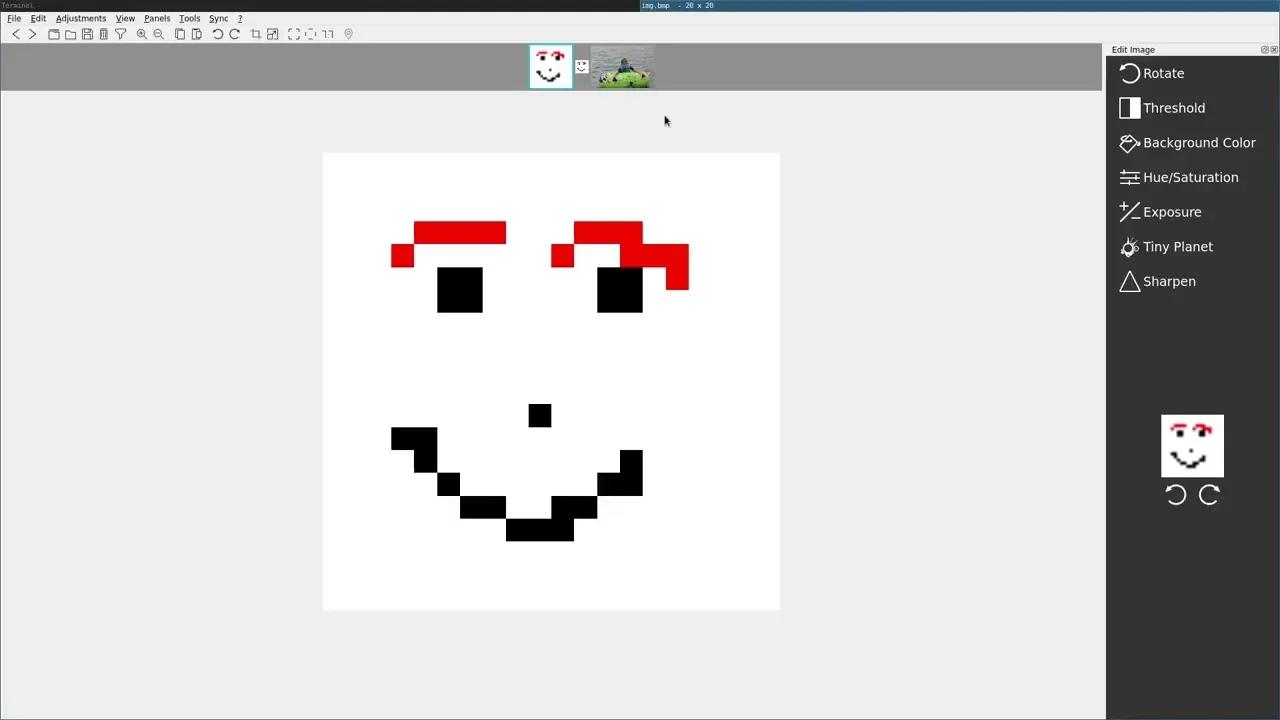 Convert an Image to Emoji Script
