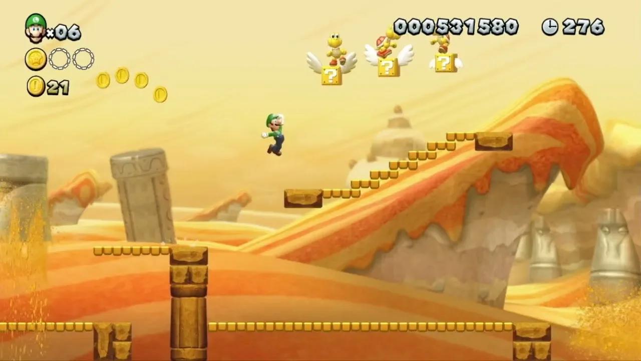 New Super Mario Bros. U Deluxe | Episode 12 - Layer-Cake Desert-4 ...
