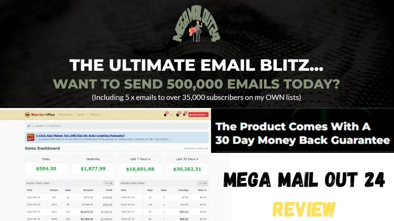 Mega Mail Out 24 Review: Power of Email Marketing!
