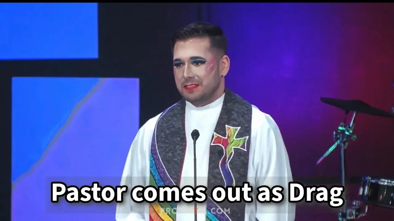 United Methodist Pastor comes out as drag for the first time