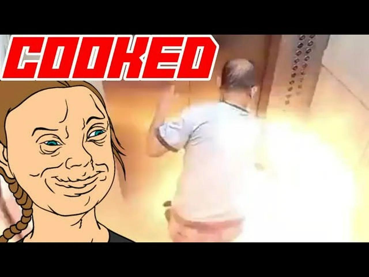 E-Bike Battery Explodes in Elevator & Cooks a Man