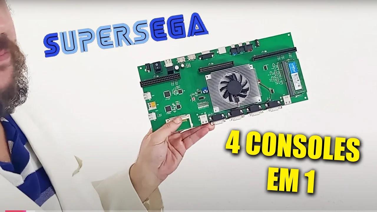 O CONSOLE SEGA DEFINITIVO EM FPGA APARECE! SUPERSEGA FPGA