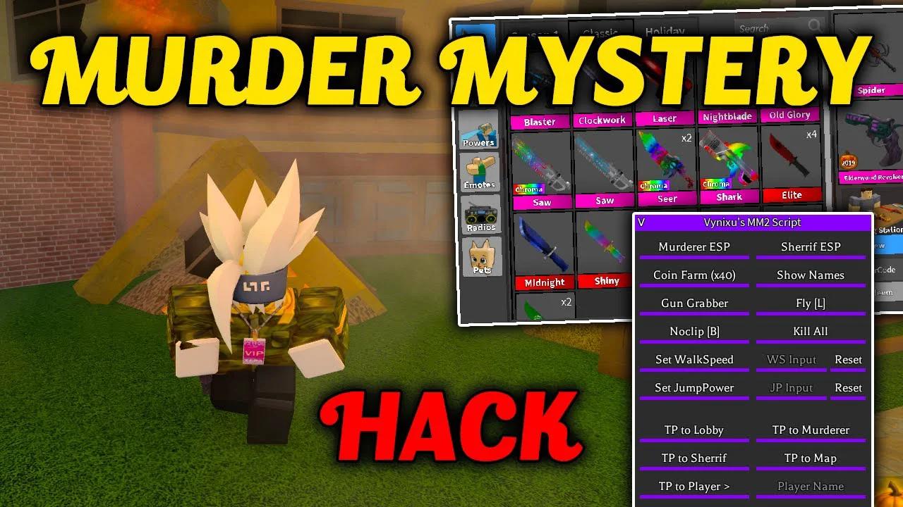 ROBLOX MURDER MYSTERY 🔥HACK MM2 SCRIPT 🔥 WORKING 🔥
