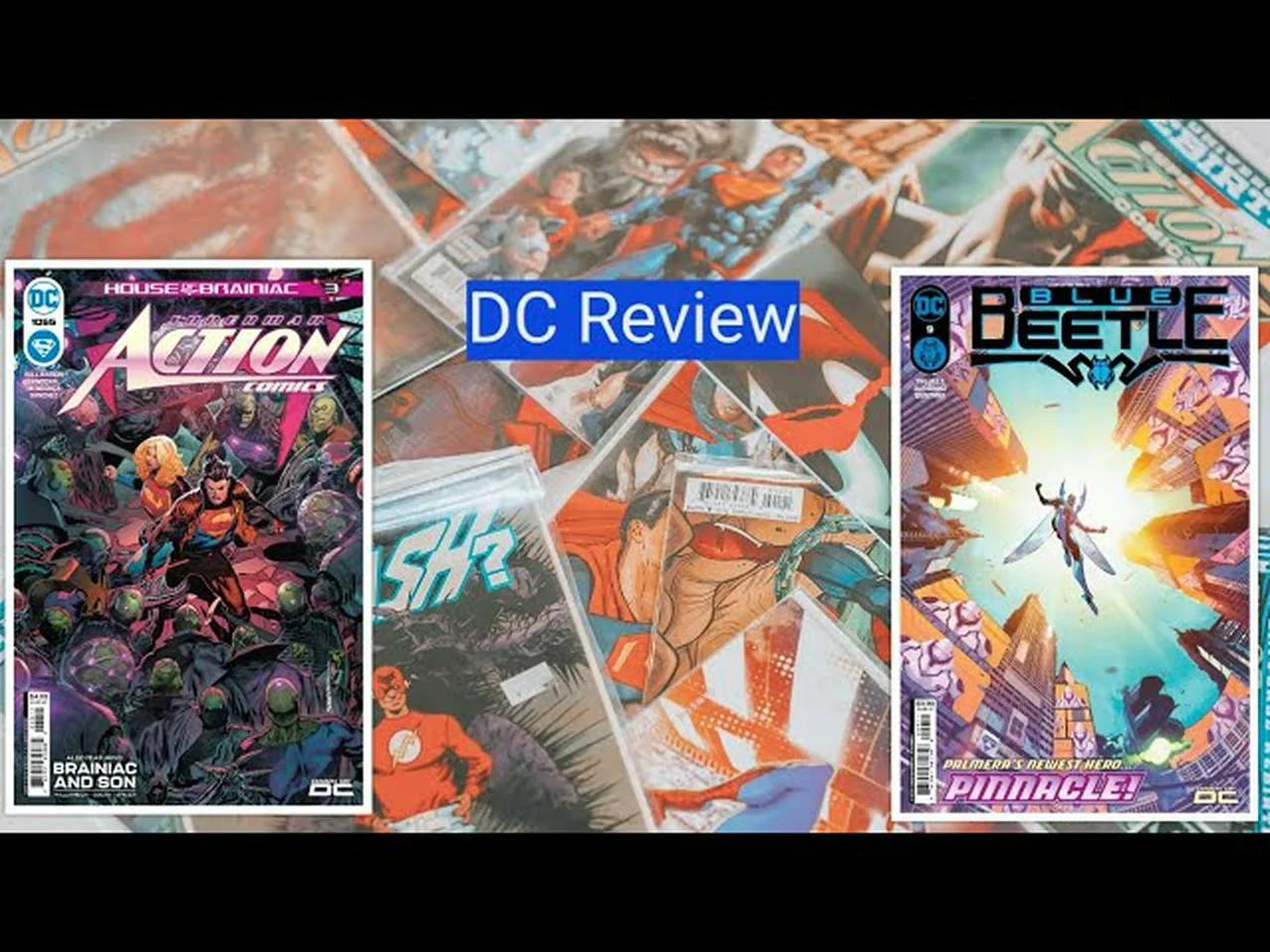 DC Review: Action Comics #1065 & Blue Scarab #9 Jaime Reyes isn't Blue ...
