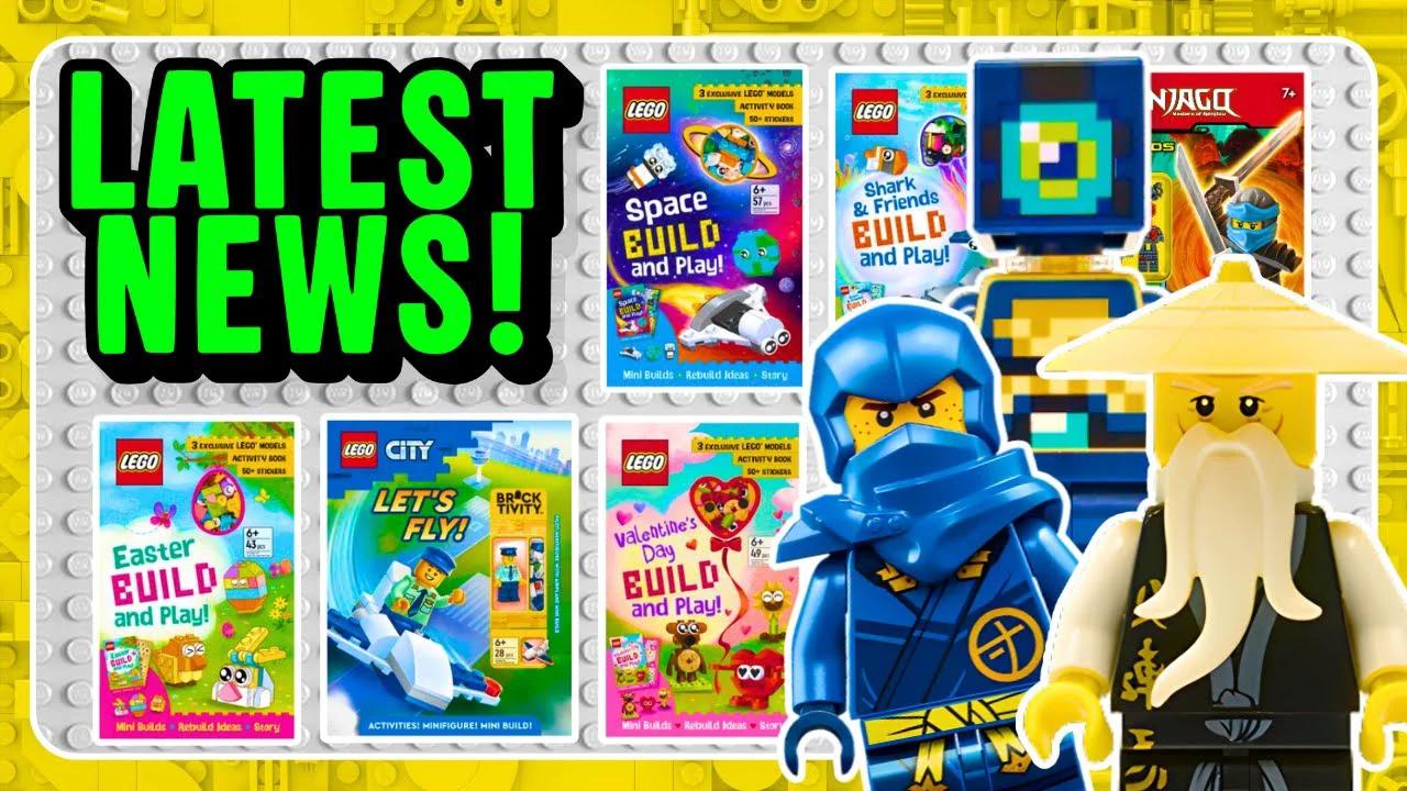 📚 Every LEGO 2026 Books Revealed! Hidden Minifigs, Desk Pets & Ninjago ...