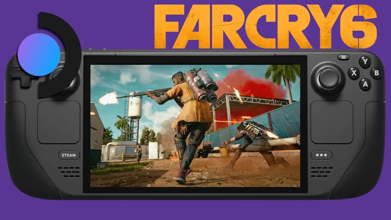 Steam Deck Gameplay Far Cry 6 Ubisoft Connect Steam Os