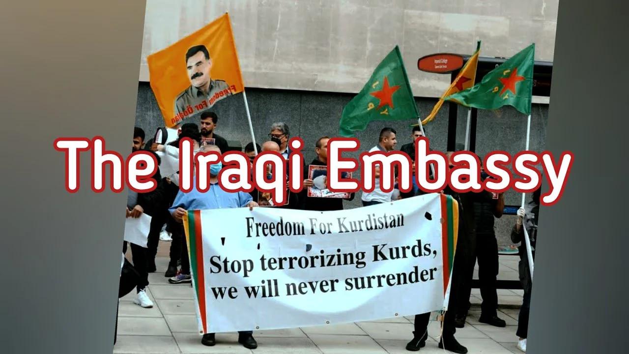 Kurdish Protest @ The Iraqi Embassy London