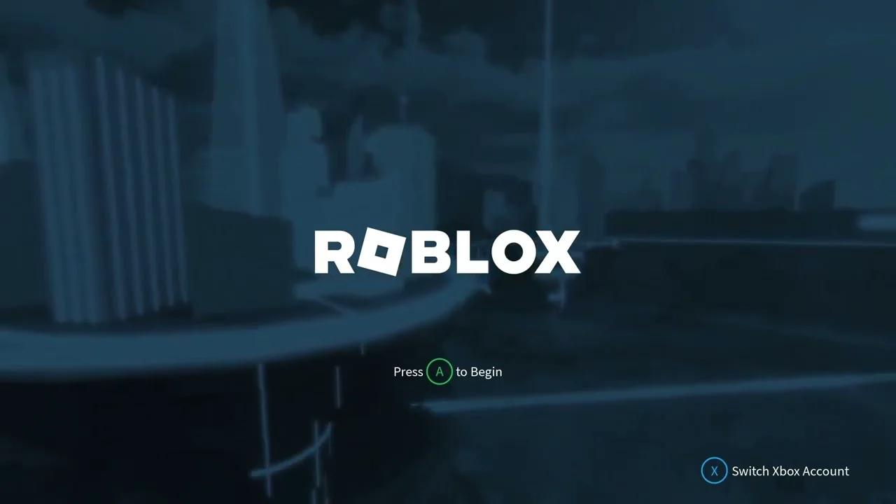 Old Roblox Main Menu - Xbox Series S