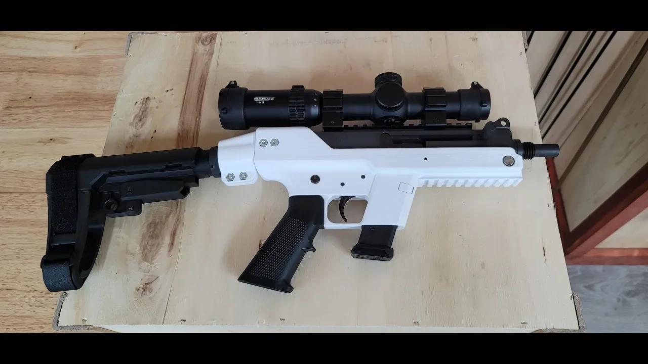 3d Printed Gun Mac 11 MacDaddy #3