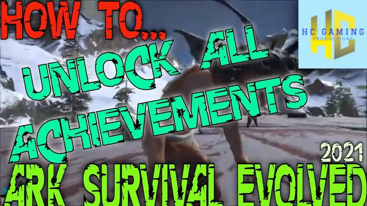 ARK Survival Evolved - #13 - How To Unlock All Achievements & Skins ...