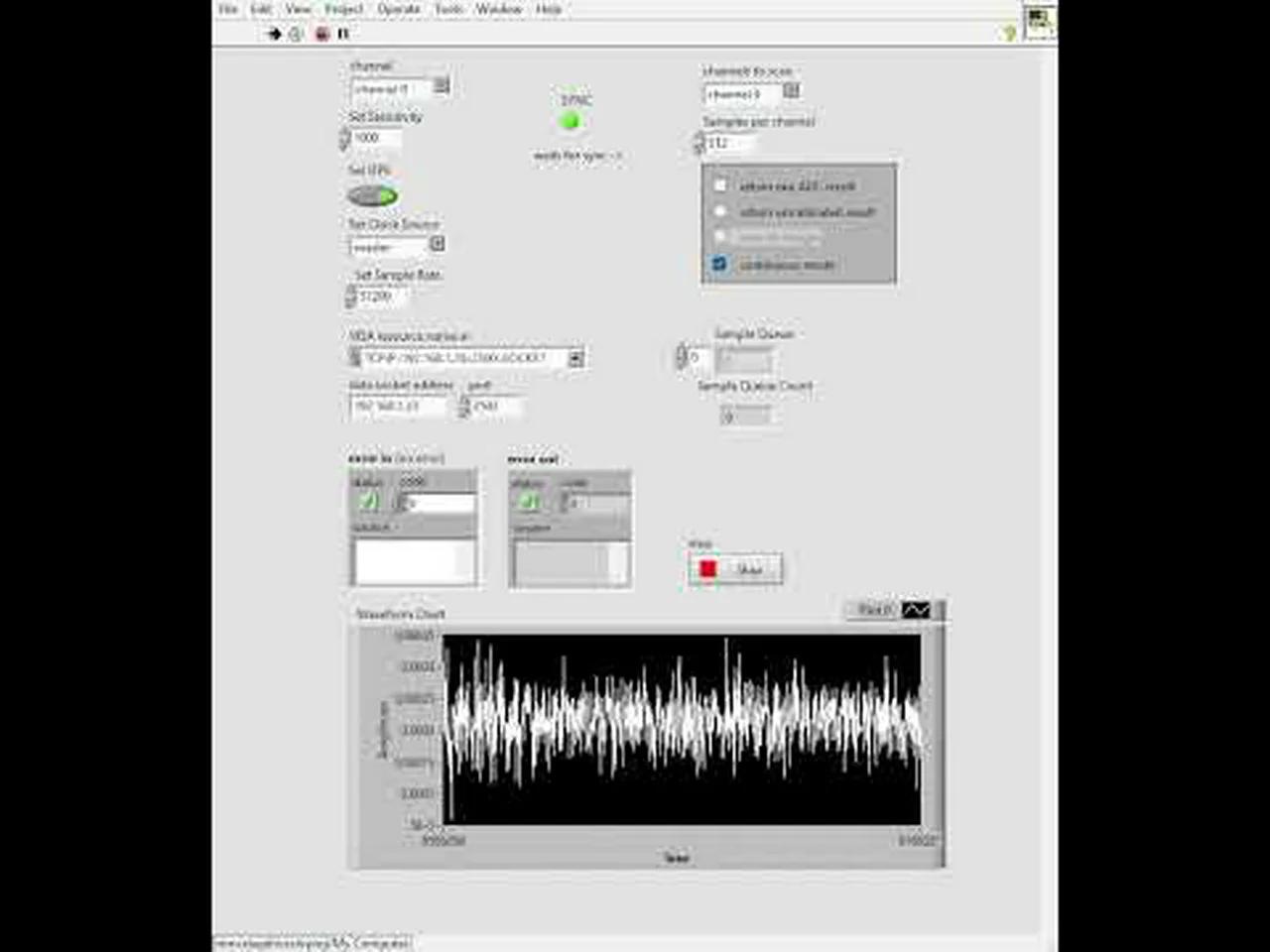 Raspberry Pi With Daq Hat As Labview Scpi Programmable Instrument Continuous Stream