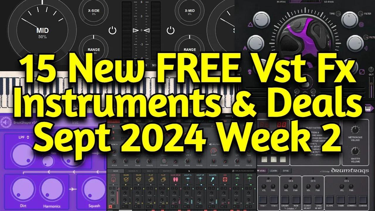 15 Best New FREE VST Effect Plugins, Vst Instruments, Sample Packs ...