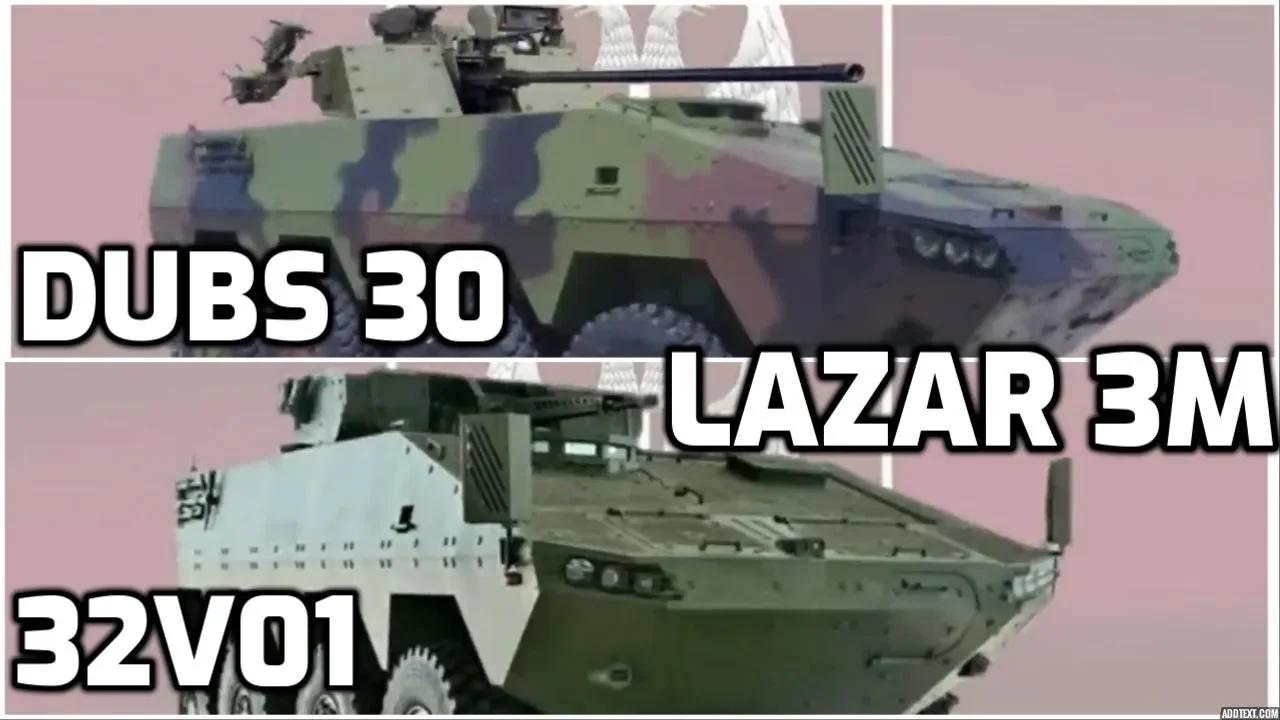 BVP Lazar 3M za Vojsku Srbije dobija nove DUBS IFV Lazar 3M for Serbian ...