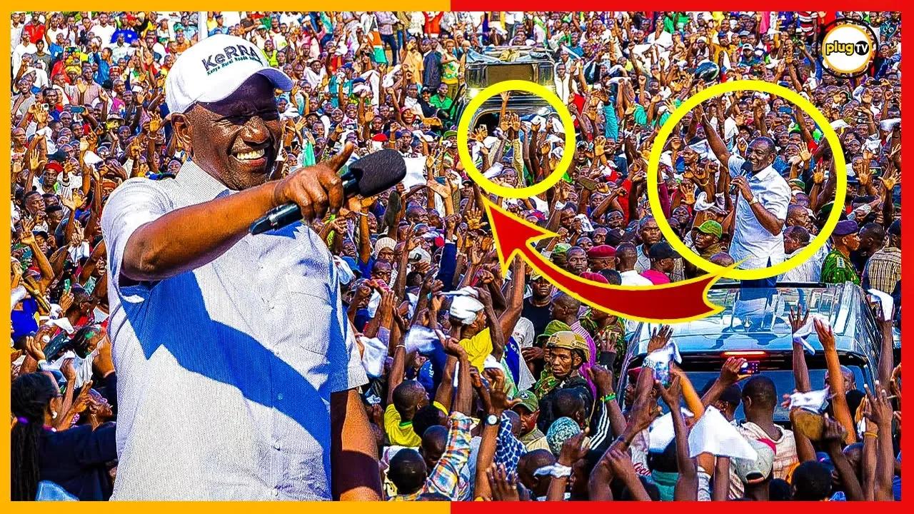 Shocking! President Ruto Faces Unexpected people Upon Arrival in Kisumu ...