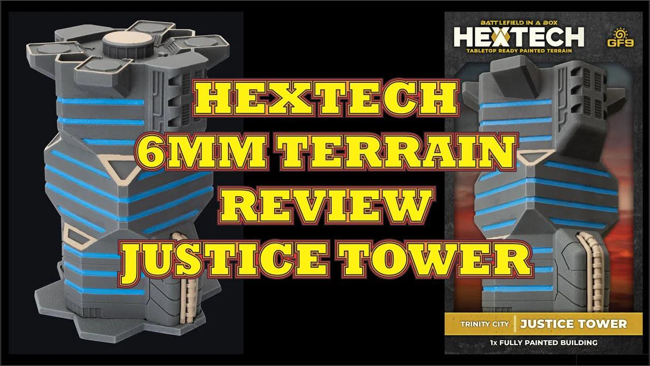HexTech Justice Tower Battletech Terrain Review