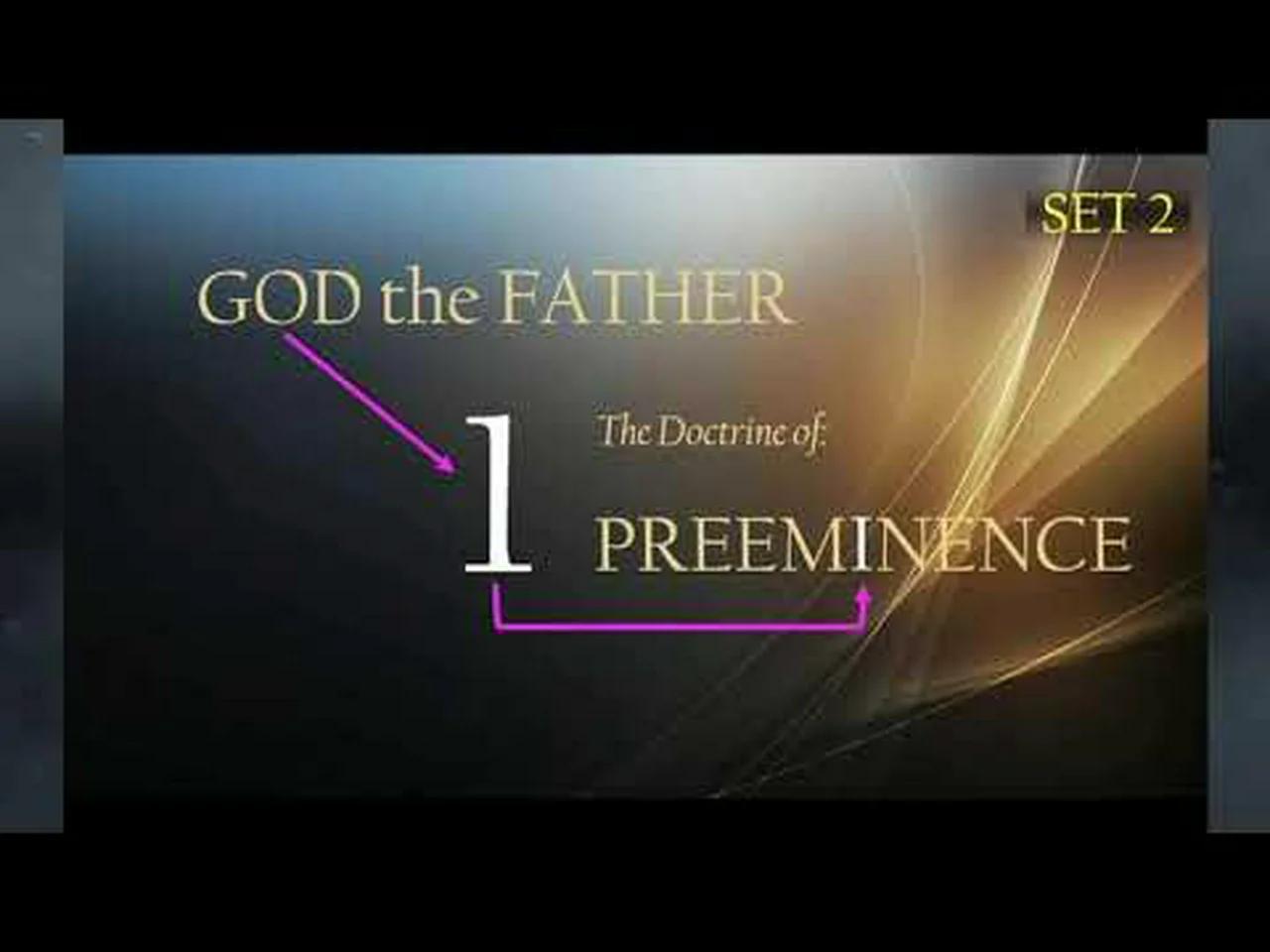 The NUMBER 1 pt. 4 in the word of God: understanding numbers